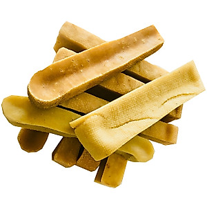 Snow Hill Natural Himalayan Yak Milk Dog Chews | XL 10 Pieces Bulk Pack Long Lasting, Odor Stain Gluten GMO Free Protein-Rich Treat for improved Oral Health | Yaky Cheese Treats for Crazy Chewer