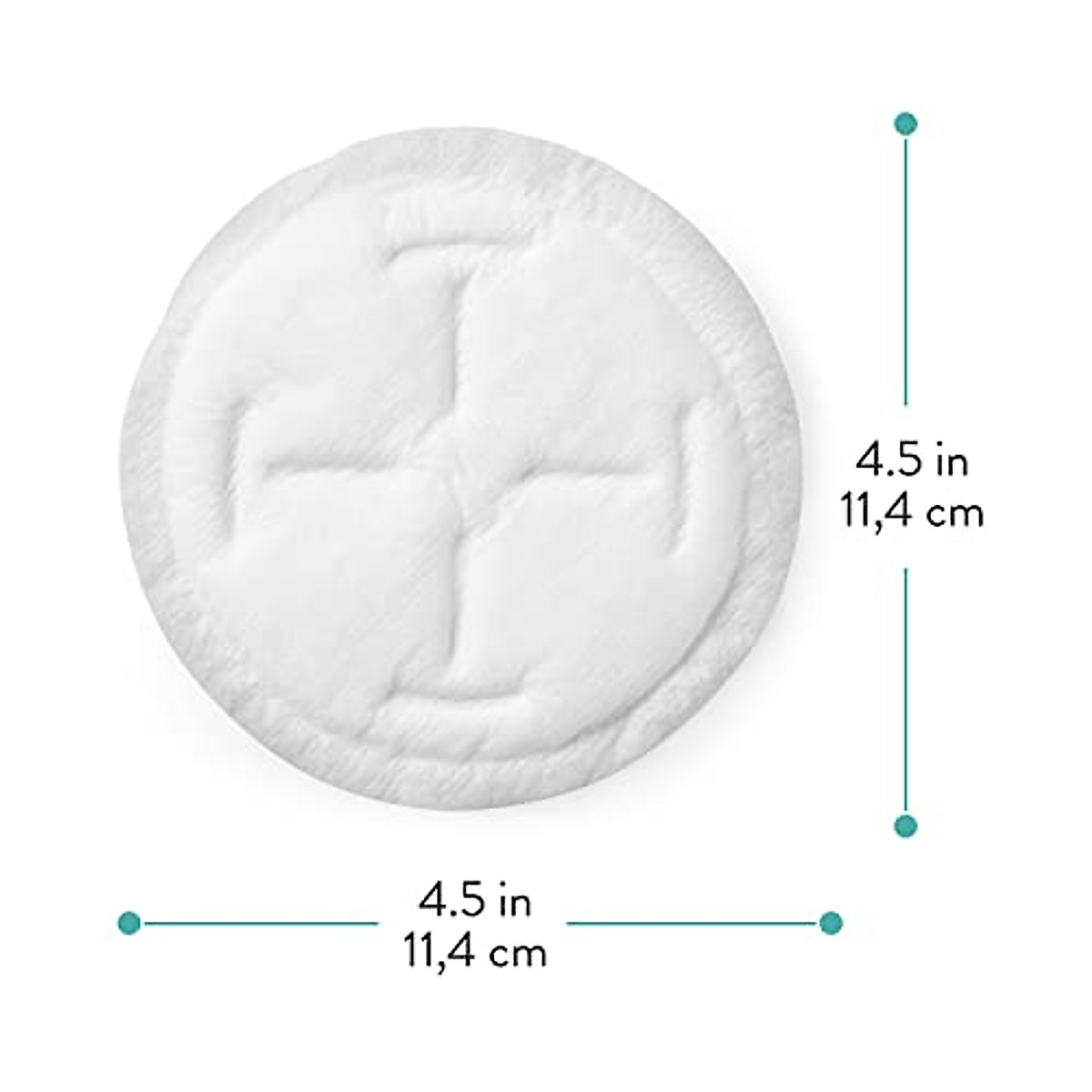 Evenflo Feeding Disposable Breast Pads for Nursing Women, Breathable and High Absorbency, White, 60 Count