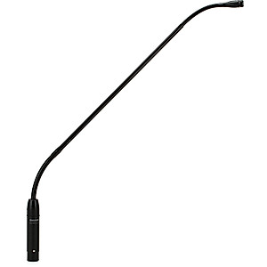 Shure MX418/C Cardioid Condenser Microphone, 18" Gooseneck with Attached XLR Preamp, Shock & Flange Mount, Snap-Fit Foam Windscreen