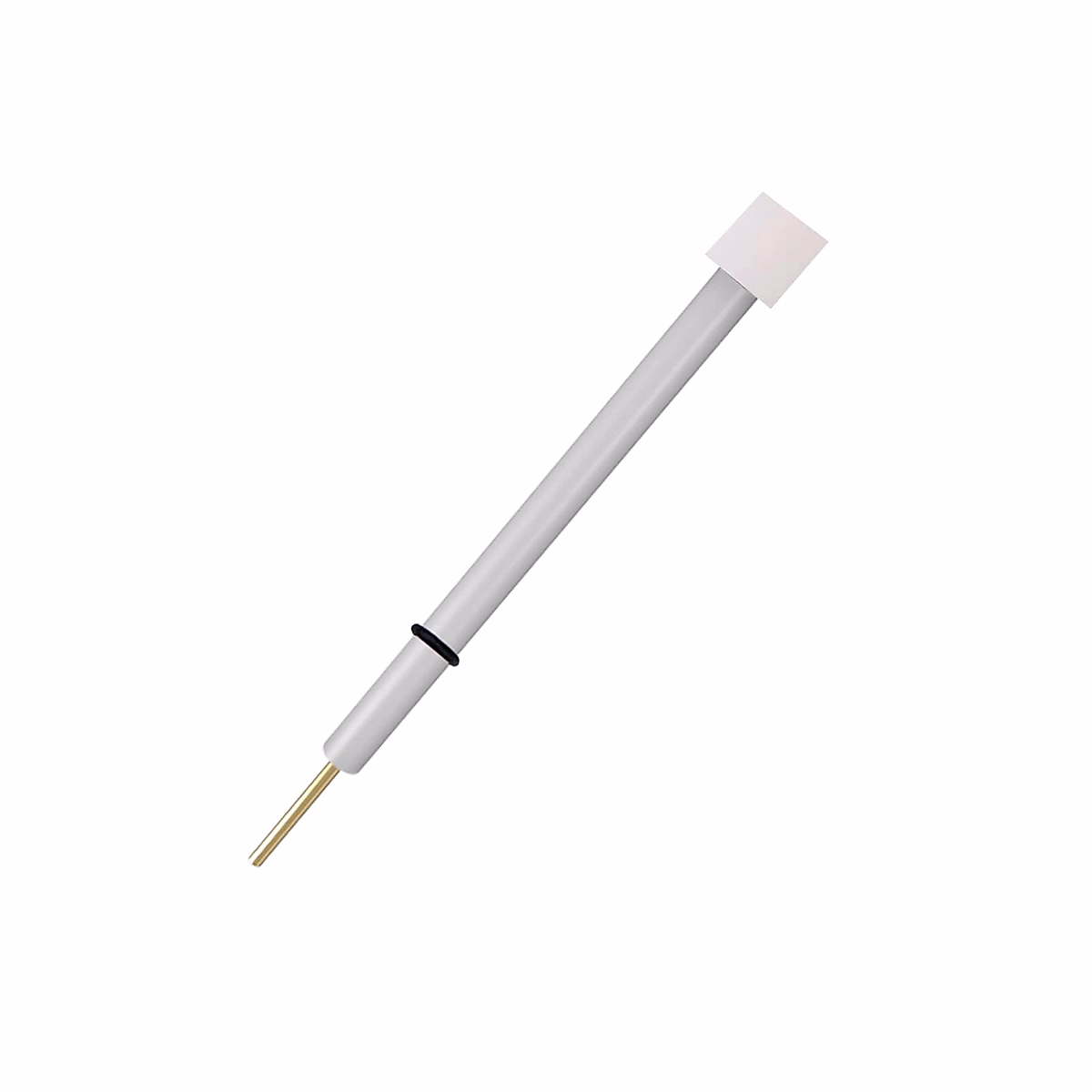 TEN-HIGH Metal Electrodes 100mm x 100mm x 0.1 mm,Zinc Sheet Electrodes with PTFE Body for Electrochemical Laboratory