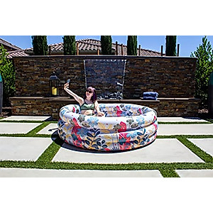 Poolmaster Inflatable Swimming Pool, Summer Garden