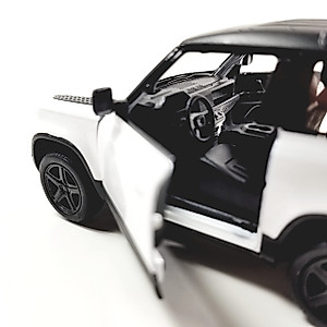 Kinsmart Land Rover Defender 90 Eggshell White 136 Scale Diecast SUV,SMALL
