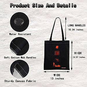 MNIGIU Chicago Musical Tote Bag Chicago Musical Inspired Gift Broadway Musical Theater Fans Gift (Chic-ago Tote)