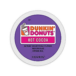 Dunkin' Donuts Hot Cocoa Keurig K-Cups 16ct Pack. Made in the USA