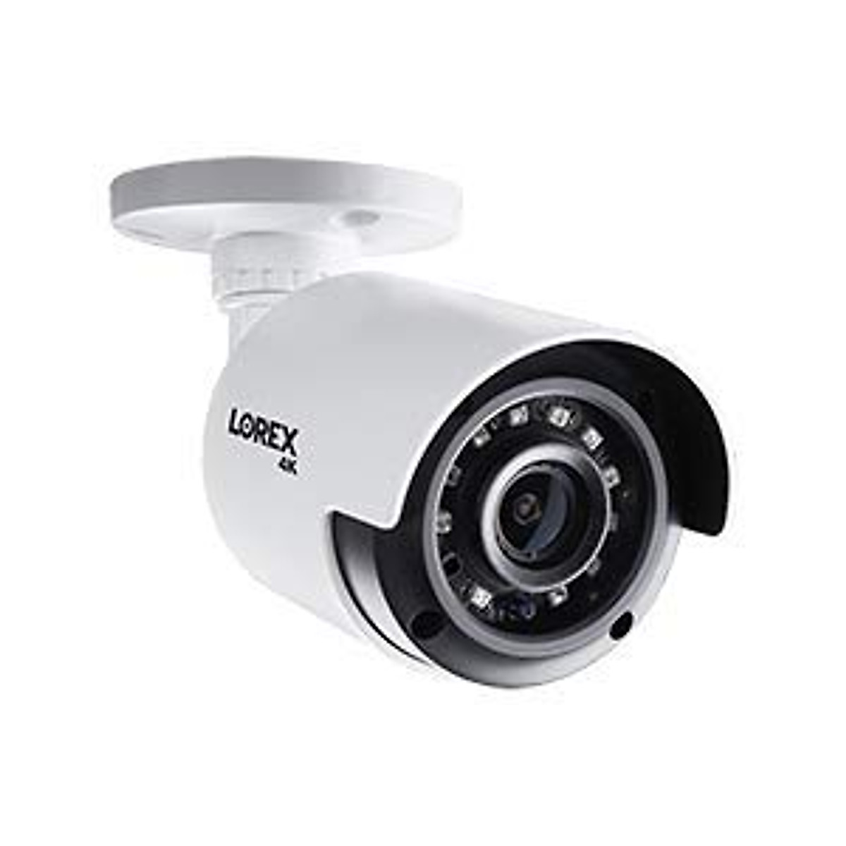 Lorex 4K Security Camera System, Ultra HD Indoor/Outdoor Analog Wired Bullet Cameras with Motion Detection Surveillance, Color Night Vision and Active Deterrence, 2TB 8 Channel DVR, 4 Cameras