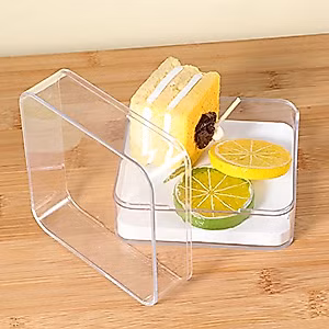 POPETPOP Display Case- Transparent Display Box with EVA Foam Board, Storage Box for Specimen Display & Collectibles