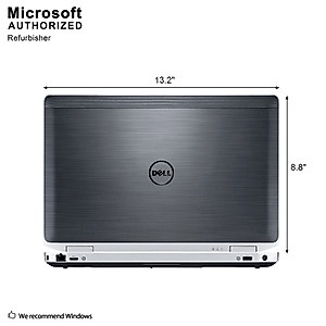 Dell Latitude E6330 13' Notebook PC - Intel Core i5-3320M 2.6GHz 8GB 320GB DVDRW Windows 10 Professional (Renewed)