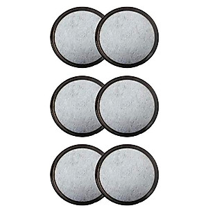 NISPIRA 6-Replacement Charcoal Water Filters for Mr. Coffee Machines