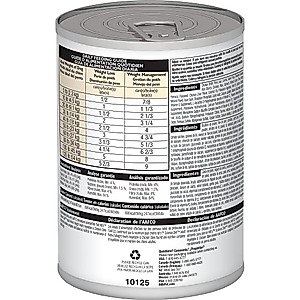 Hill's Science Diet Wet Dog Food, Adult, Perfect Weight for Weight Management, Hearty Vegetable & Chicken Stew Recipe, 12.5 Ounce (Pack of 12)