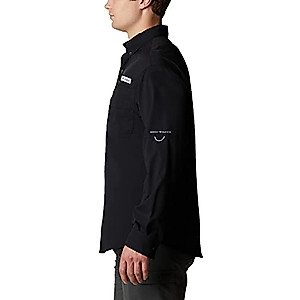 Columbia Sportswear Long Sleeve Tamiami II Shirt BLACK Lg