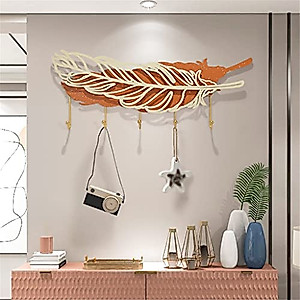XDCHLK Clothes Hook Behind The Entrance Door Simply Porch Fashion Creative Iron Hooks Living Room Coat Hooks