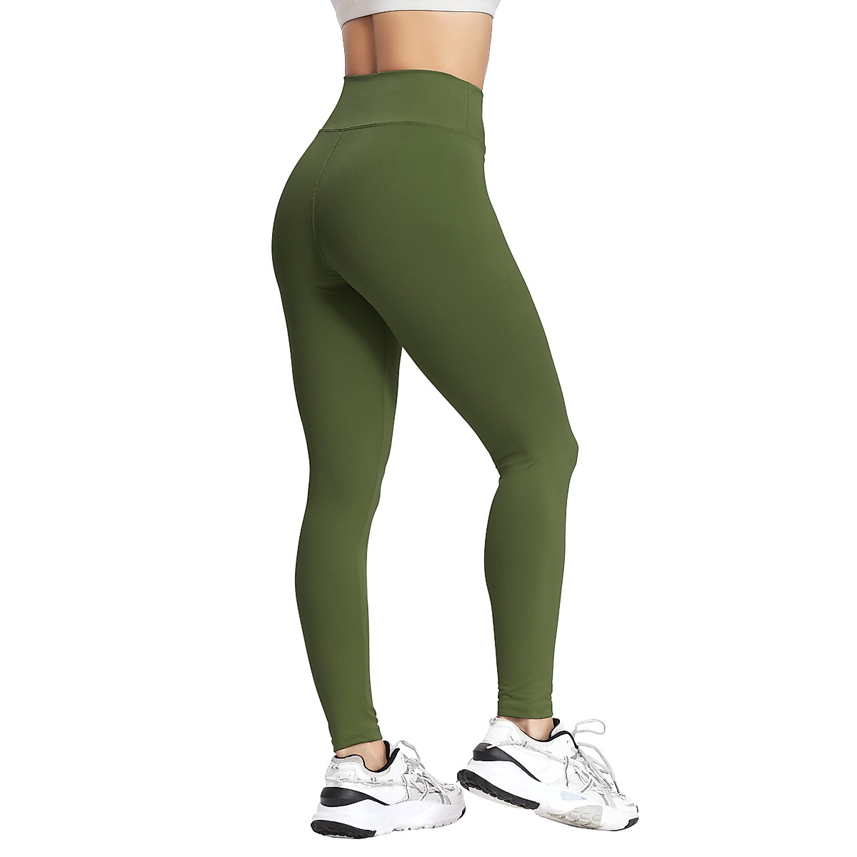 VALANDY Buttery Soft Leggings for Women High Waisted Tummy Control No See-Through Yoga Pants Workout Running Leggings