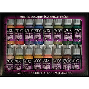 Vallejo Extra Opaque Paint Set Paint
