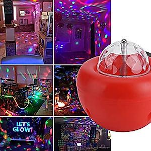 Projector Light, Portable Star Projector Mini Galaxy Light 180 Degrees Irradiation RGB Lamp Beads Dynamic Projection Light for Home Decor Bedroom Ceiling Party