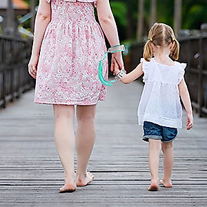 Toddler Kids Little Dinosaur Leash Backpack with Wrist Child Toddlers Safety Walking Wrist Leashes for Kids Girls Boys (Black)