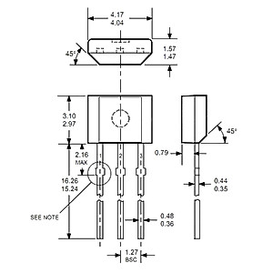Gikfun A3144/OH3144/AH3144E Hall Effect Sensor Magnetic Detector for Arduino (Pack of 20pcs) EK1325