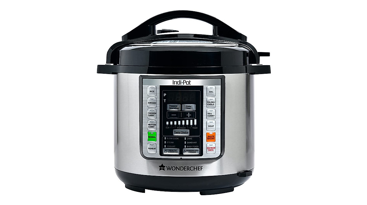 Wonderchef 7-in-1 6 Quart Pressure Cooker - Versatile Cooking