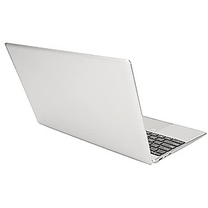 Acogedor 15.6 Inch Full HD Windows 11 Laptop, 16GB RAM and 256GB SSD, with Fingerprint Unlock, Backlight Keyboard, Webcam, Quad Core CPU with 4 Threads, Silver
