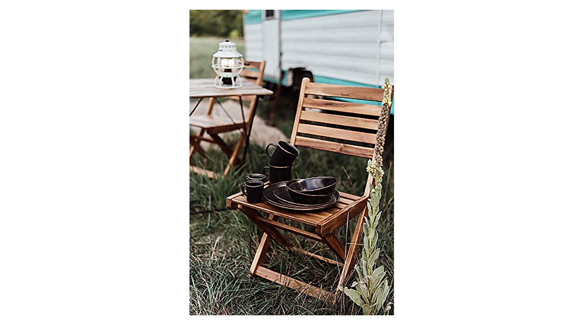 Barebones Enamel Deep Plate, Set of 2 - Hand-Finished Baked Stainless ...