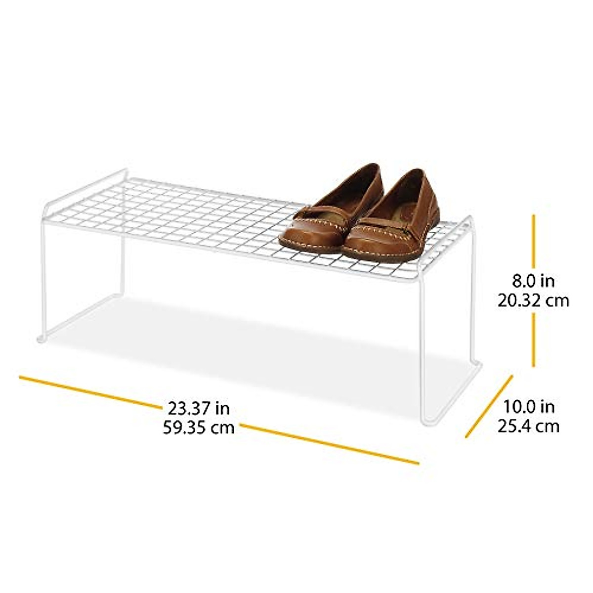 Whitmor Long Stacking Shelf