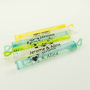 xingfa, Personalized Name Stickers,Personalized Wedding Stickers for Envelopes,Custom Address Stickers,Custom Cosmetic Tube Sticker,Lip Gloss DIY Sticker,Bubble Labels Wedding (1.5CMx1.5CM)