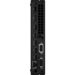 Lenovo ThinkCentre M75q Gen 2 11JN002MUS Desktop Computer - AMD Ryzen 5 PRO 5650GE Hexa-core (6 Core) 3.40 GHz - 8 GB RAM DDR4 SDRAM - 256 GB NVMe M.2 PCI Express SSD - Tiny - Black