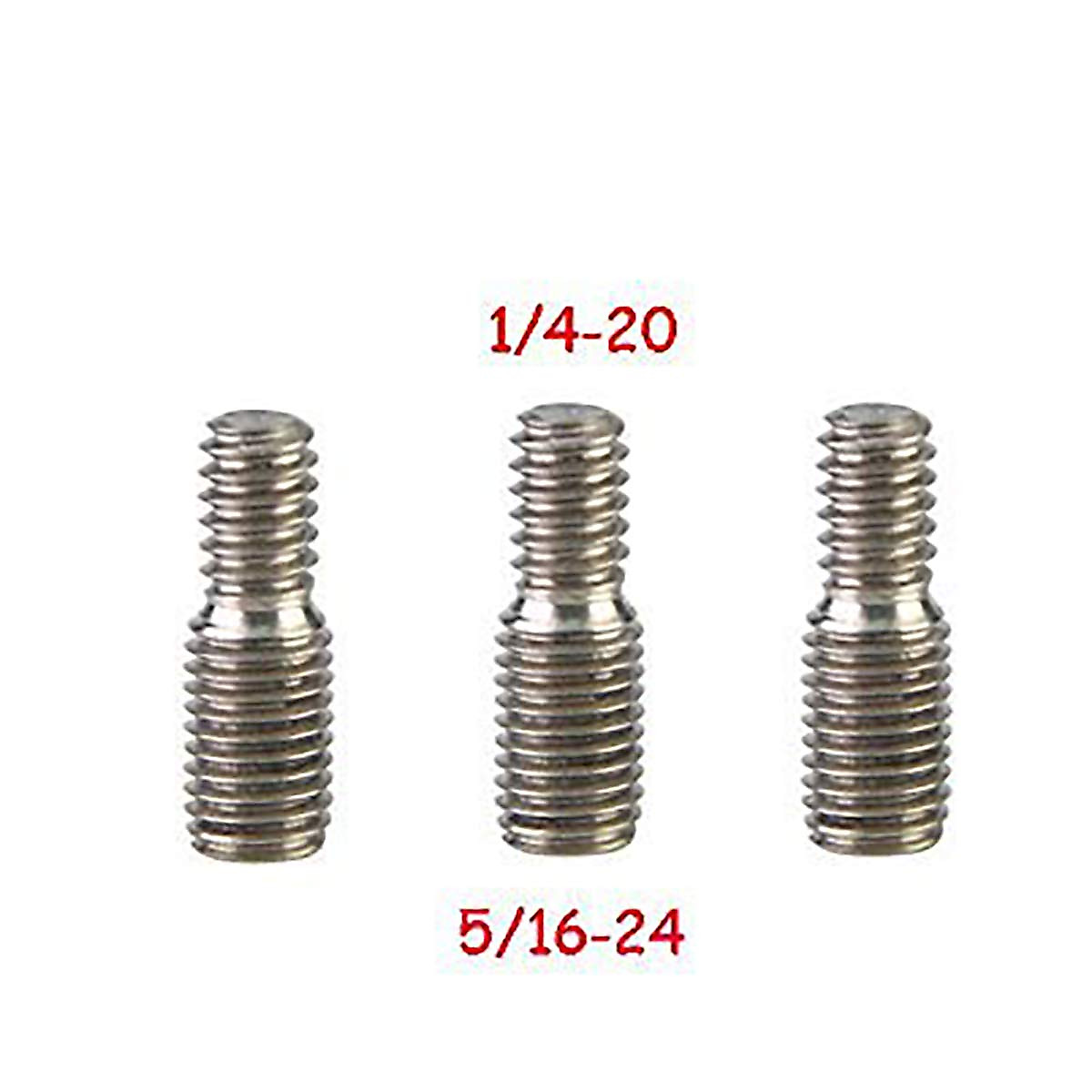 Weatlake Archery Bow Screw Bolt 1/4-20,5/16-24 Thread Adapter Stabilizer Balance Bar