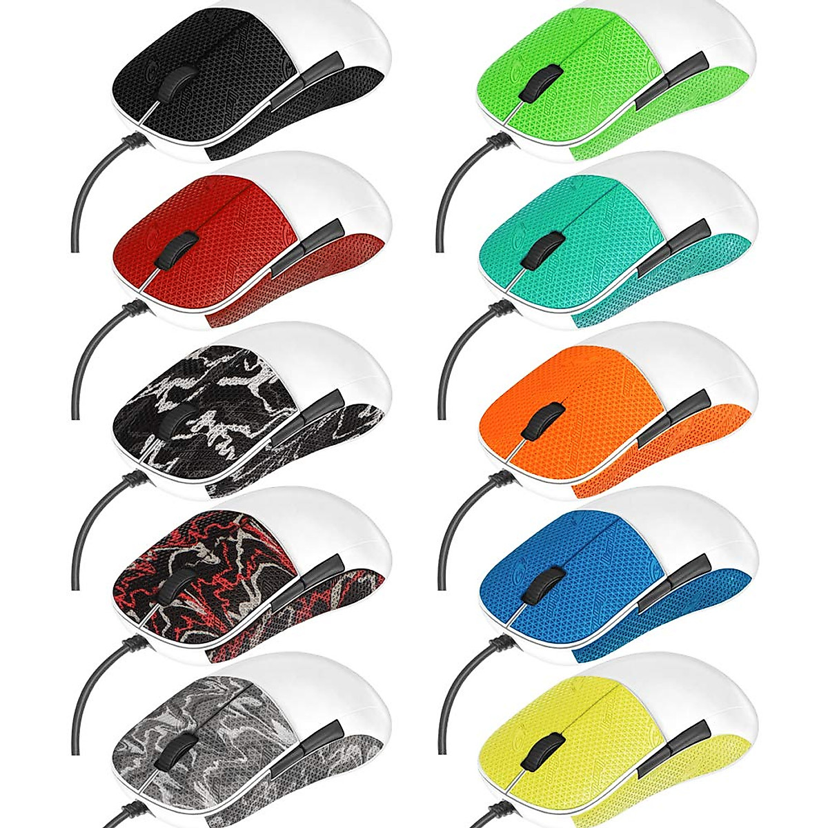 Lizard Skins DSP Computer Mouse Grip for PC Gaming – Compatible Gaming Mouse Grip for PC 0.5mm Thickness – Cut to Fit - Easy to Install – 10 Colors (Teal)