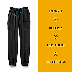 Carhartt Women's Modern Fit Jogger Pant, Black, XL