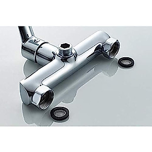 Kitchen Taps Single Handle Bathtub Faucet Shower Mixer Faucet Brass Cold and Hot Bathroom Bathtub Faucets Chrome Wall Mounted