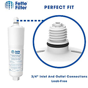 Fette Filter - Water Filter Cartridge Compatible with AP431 (Pack of 4)