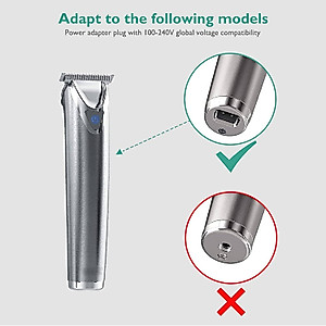 for Wahl Trimmer Charger, Lnauy Charger Adapter Compatible with Wahl 9818 / SS2L / WSS3L / 5616L / 5701/9818-5001 / 9818A / 9864/9870 / 9884L2 / 9896/9899 Power Supply 5V 1.2A