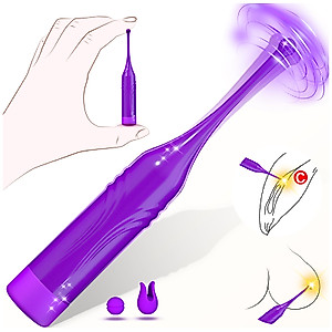 High-Frequency Mini Clitoris G spot Women Adult Sex Toys, Powerful Vibrating Female Couples Sex Toy Clitoral Vagina Nipple Vibrator Wand Stimulator for Woman Her Pleasure, Dildo Vibrators Sex Games