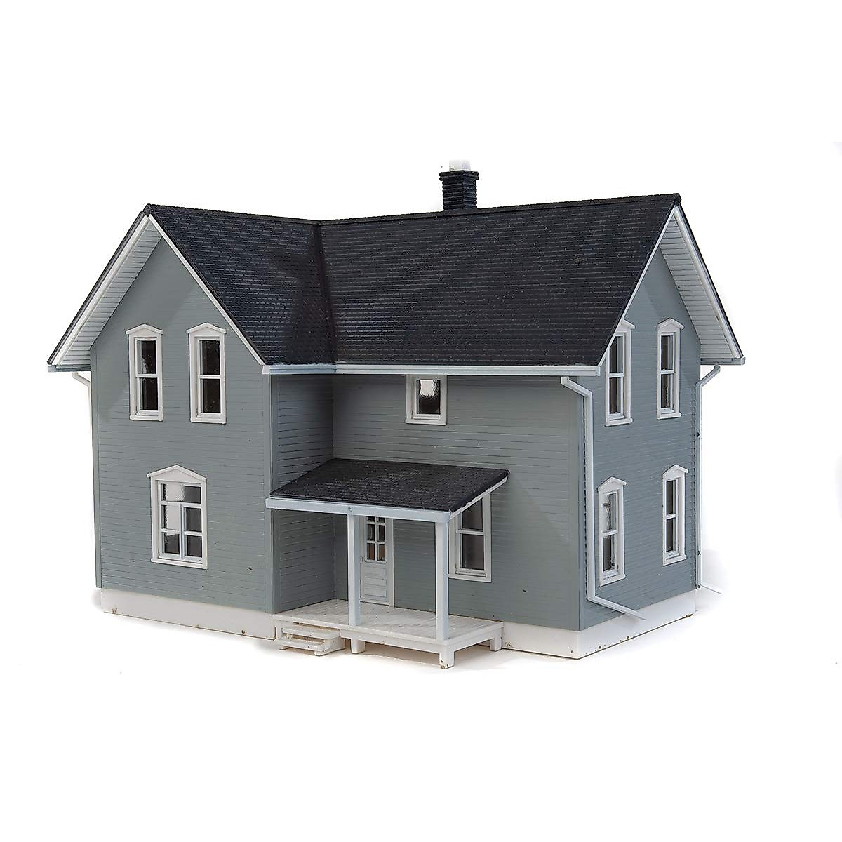 Walthers Cornerstone HO Scale Model Tillman Farm House Kit, 3/8" 11.9 x 10.7 x 11.1cm