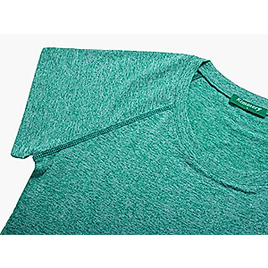 Kimmery Womens Workout Tops for Women Short Sleeve Shirts for Women Summer Tops for Women 2023 Yoga Tops Athletic Tops Light Green Shirt L