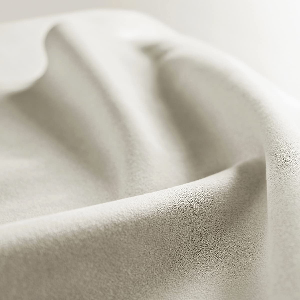 TinyTimes 63" x 24" Wavy Full Length Mirror, Irregular Floor Mirror, Freestanding, Flannel Frame, Fashion Modern Design Wavy Wall Mirror, Large Wall Mirror-White