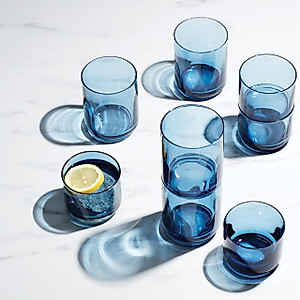 Lenox Tuscany Classics Stackable 4-Piece Tall Glasses Everyday Drinkware (each or set), HIGHBALL, NO COLOR