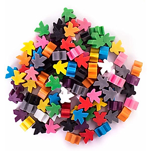 Game Pawn Bonanza Variety Pack - 500 Plastic Multicolored Bulk Gaming Pieces - Fantasy Tabletop Strategy Game Accessories, Markers, & Upgrades - Learning Resources, Counting Aids, Toys, Arts & Crafts