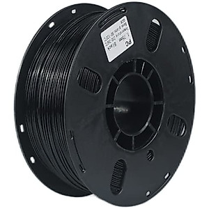 Polycarbonate Filament 1.75mm 1KG, RANKI Outdoor Use Tough PC 3D Printer Filament, High Temperature Resistance, 1 KG Spool, (Black)