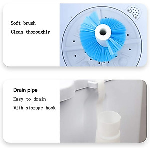 MISMORI Portable Shoes Washing Machine, Portable Shoes Washing Machine, Mini Portable Washing Machine, Smart Lazy Automatic Shoes Washer, For Apartments Camping Dorms Business Trip College Rooms