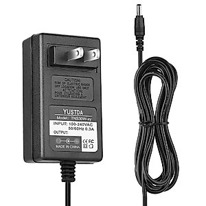 AC/DC Adapter for Brookstone Shiatsu Sport Cordless Body Massager CRDLSSHTSUSPRT 856189 Power Supply Cord Cable Charger Mains PSU(with 5.5mm*2.5mm Plug)