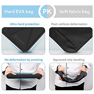 Smatree Hard EVA Protective Sleeve Case Compatible for 15.6 inch HP Envy x360 15/15z/15t, HP Pavilion x360 Convertible 15/15t, HP ZBook Studio 16 inch G11/G10/G9 Mobile Workstation PC Bag (A1600)