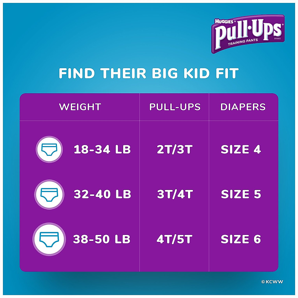 Huggies Pull-Ups Nighttime Training Pants - Boys - 3T-4T - 44 ct