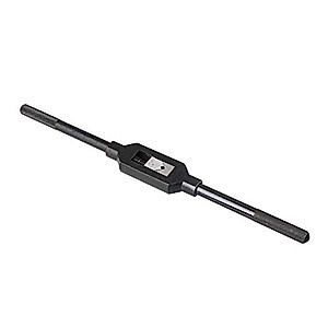 CNBTR Adjustable Metal Tap Handle Reamer Wrench with 1/4"-3/4" Adjustment 13mm Rod Dia for Screw Tapping and Repair