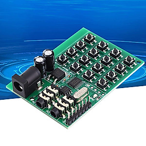 AE11A04 DTMF Generator Module 5~24VDC Audio Generator Board Dual Encode Transmitter for Dialing Keyboard
