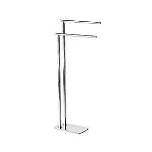 Gedy 7331-13 Towel Stand, 10" L x 15.21" W, Chrome