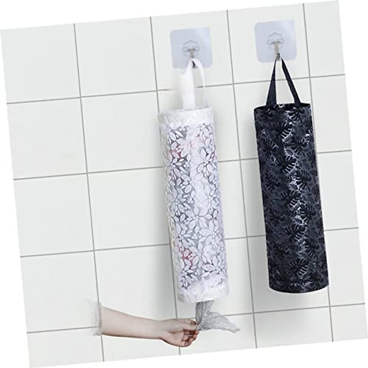 Healeved 2 Sets Garbage Bag Storage Trash Bags Suspending Bag Dispenser Convenient Bag Dispenser Suspending Bag Organizer Home Supplies Plastic Bag Non-woven Fabric Household