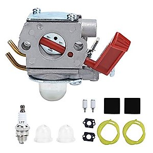 Carburetor, Aluminum Garden Carburetor Tool with 12pcs Parts for Homelite UT-20749 UT-20758 20769 20750 UP08713 C1U-H47