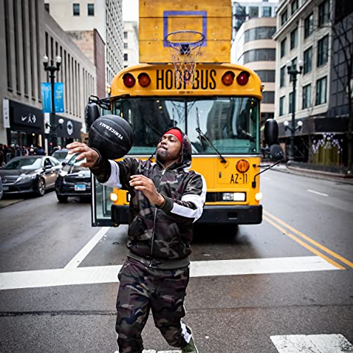 Veniceball Basketball Indoor/Outdoor Includes Pump PU Leather (29.5" NCAA & Official NBA Basketball Size 7)