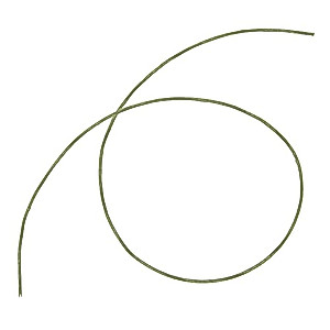 Juvale 300 Pieces Green 18 Gauge Floral Wire Stems for DIY Crafts, Artificial Flower Arrangements (16 in)